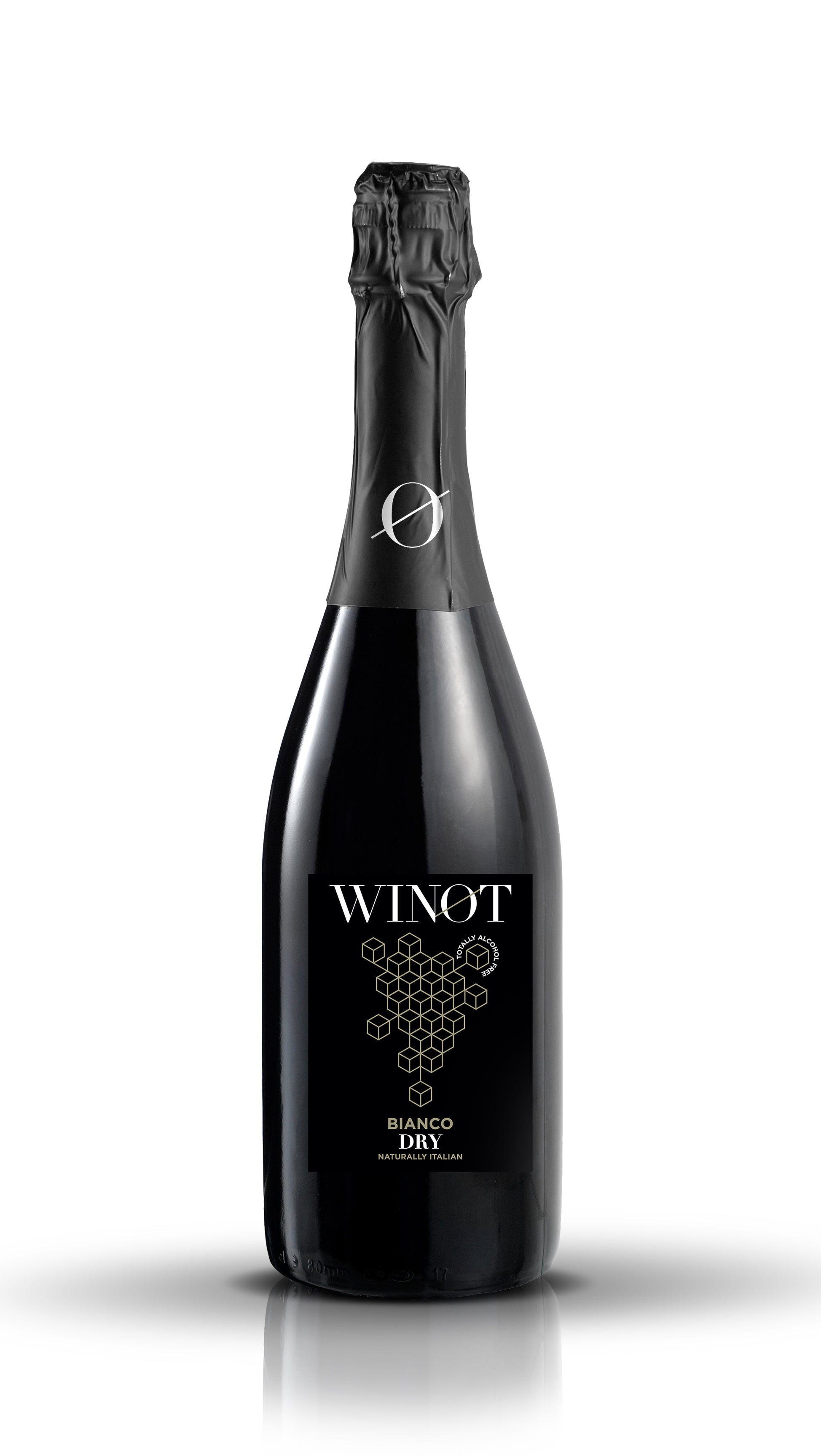 Winot Bianco dry | Spumante analcolico da vino dealcolato – Myalcolzero
